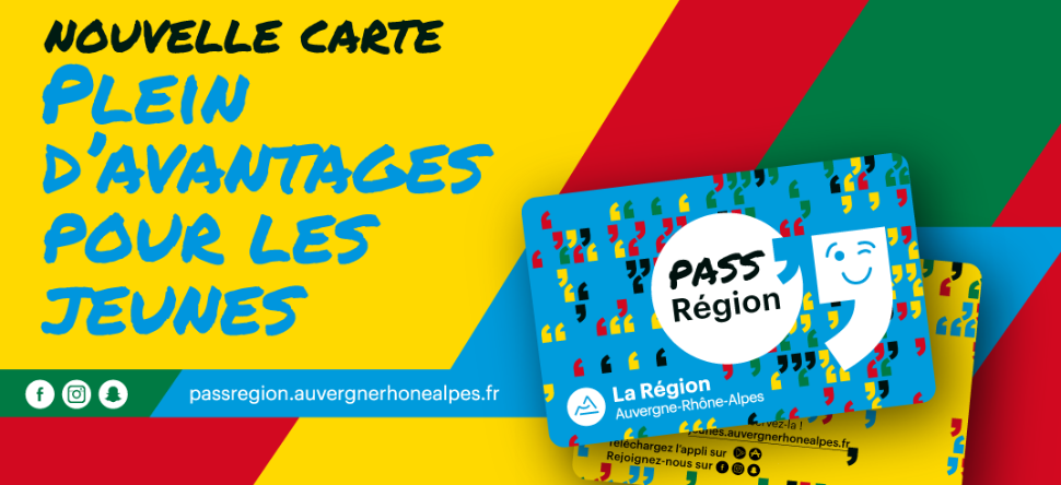 LE PASS'RÉGION : À VOUS LES AVANTAGES ET LES BONS PLANS!